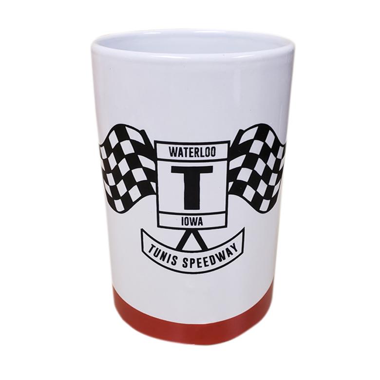 Tunis Speedway Mug - Grout Museum District Located in Waterloo, Iowa